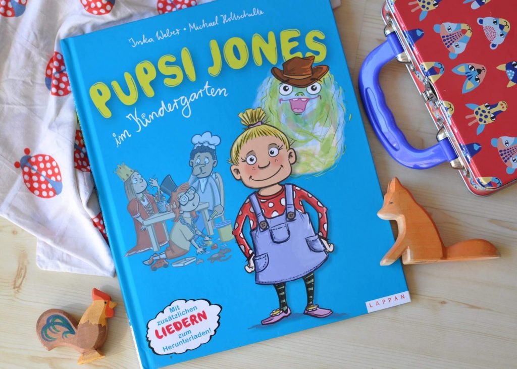 Herrliches Buch über das Pupsen - Pupsi Jones im Kindergarten