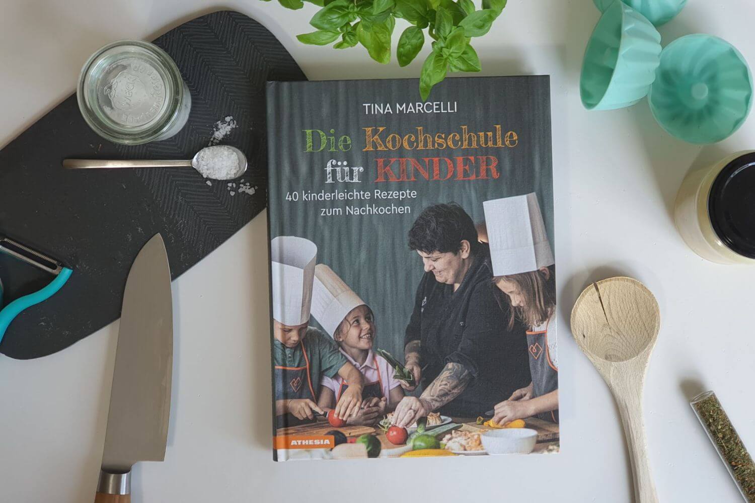 Die Kochschule für Kinder: 40 Rezepte zum Nachkochen