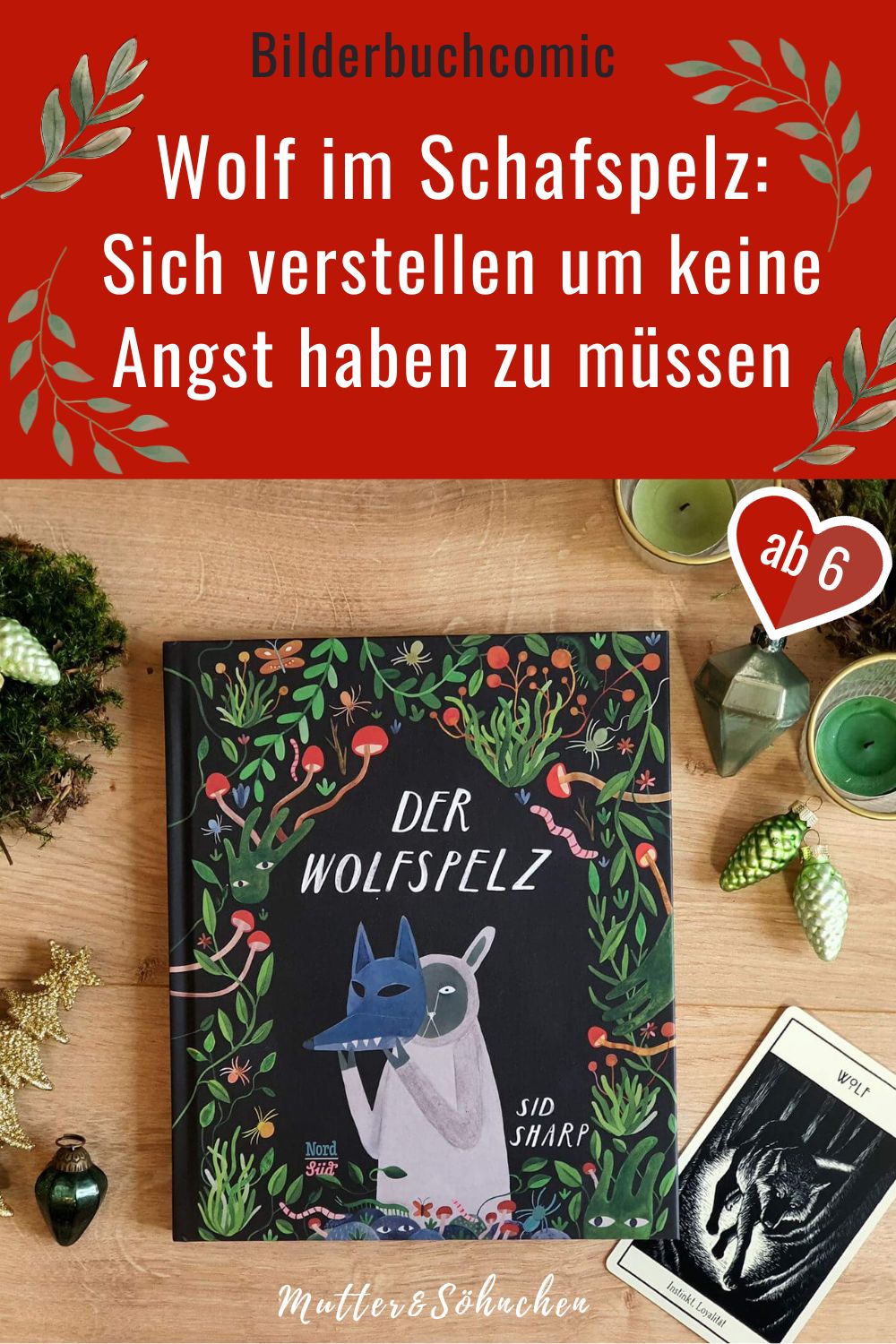 Verkleidung gegen Angst: Der Wolfspelz - ein Comic