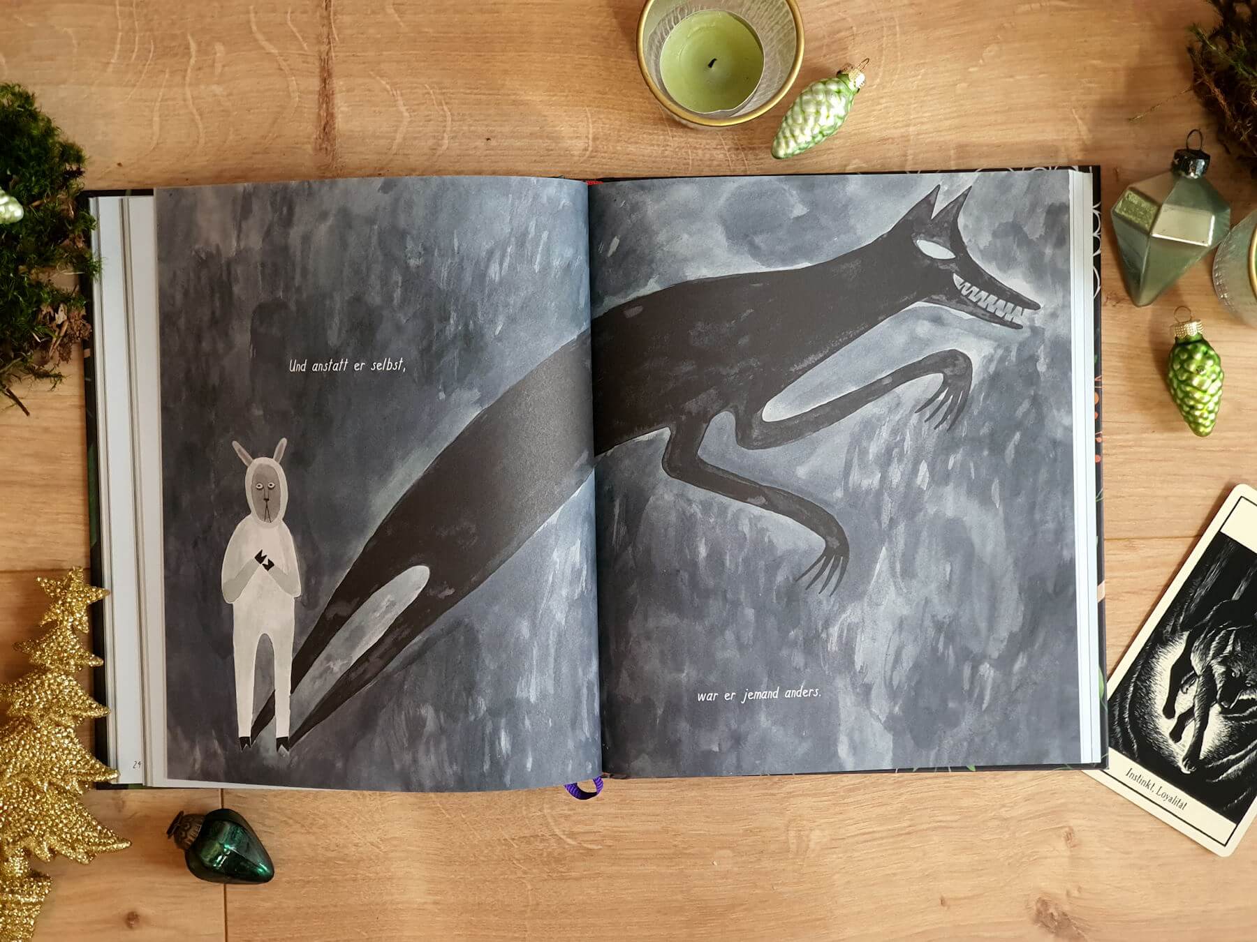 Verkleidung gegen Angst: Der Wolfspelz - ein Comic