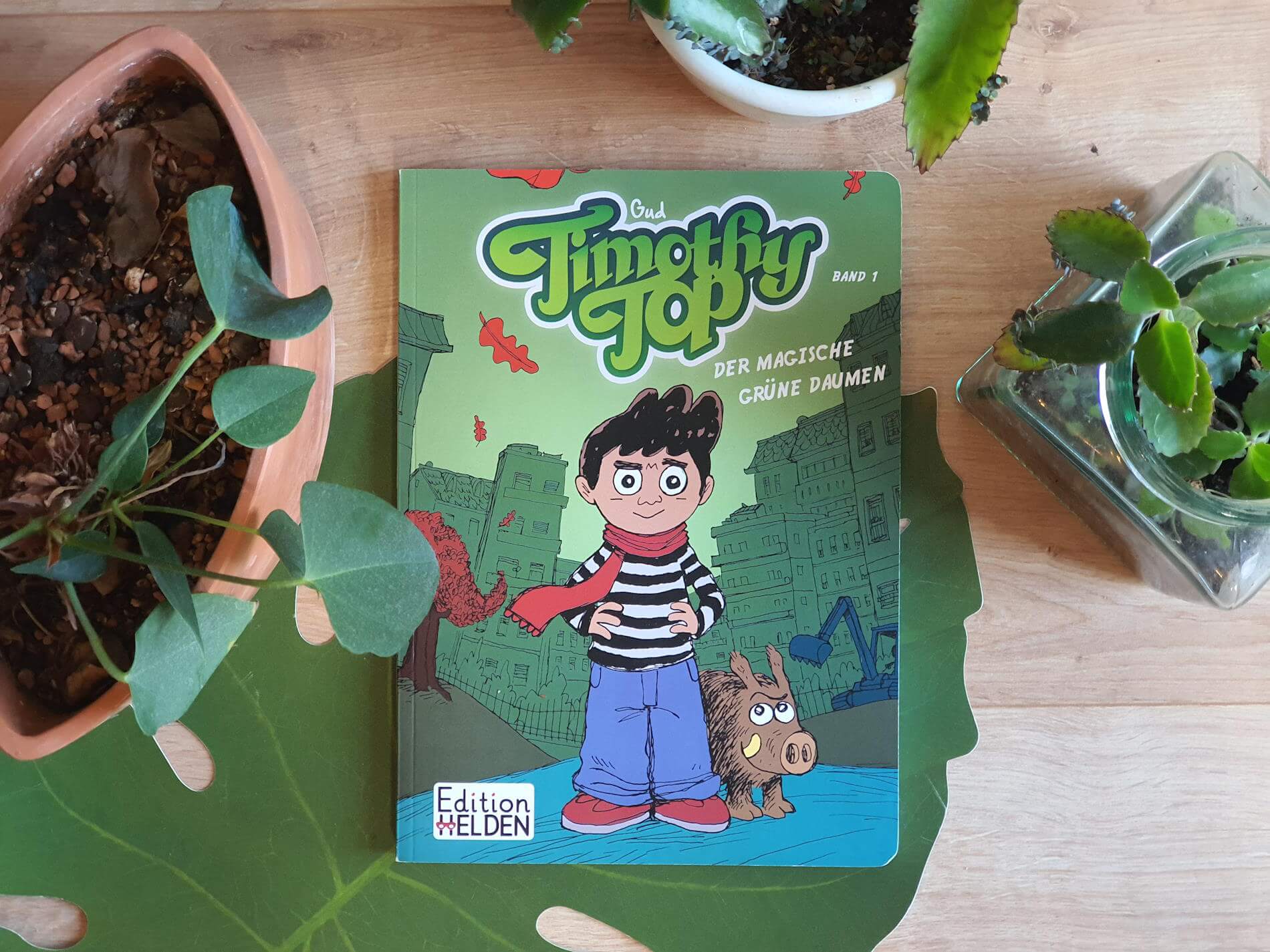 Kindercomic: Timothy Top - Der magische grüne Daumen