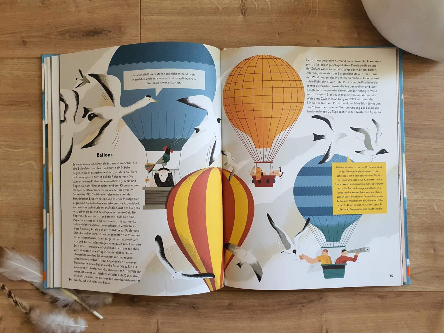 Element Luft: Sachbuch über Wind, Fliegen und mehr - Mutter & Söhnchen