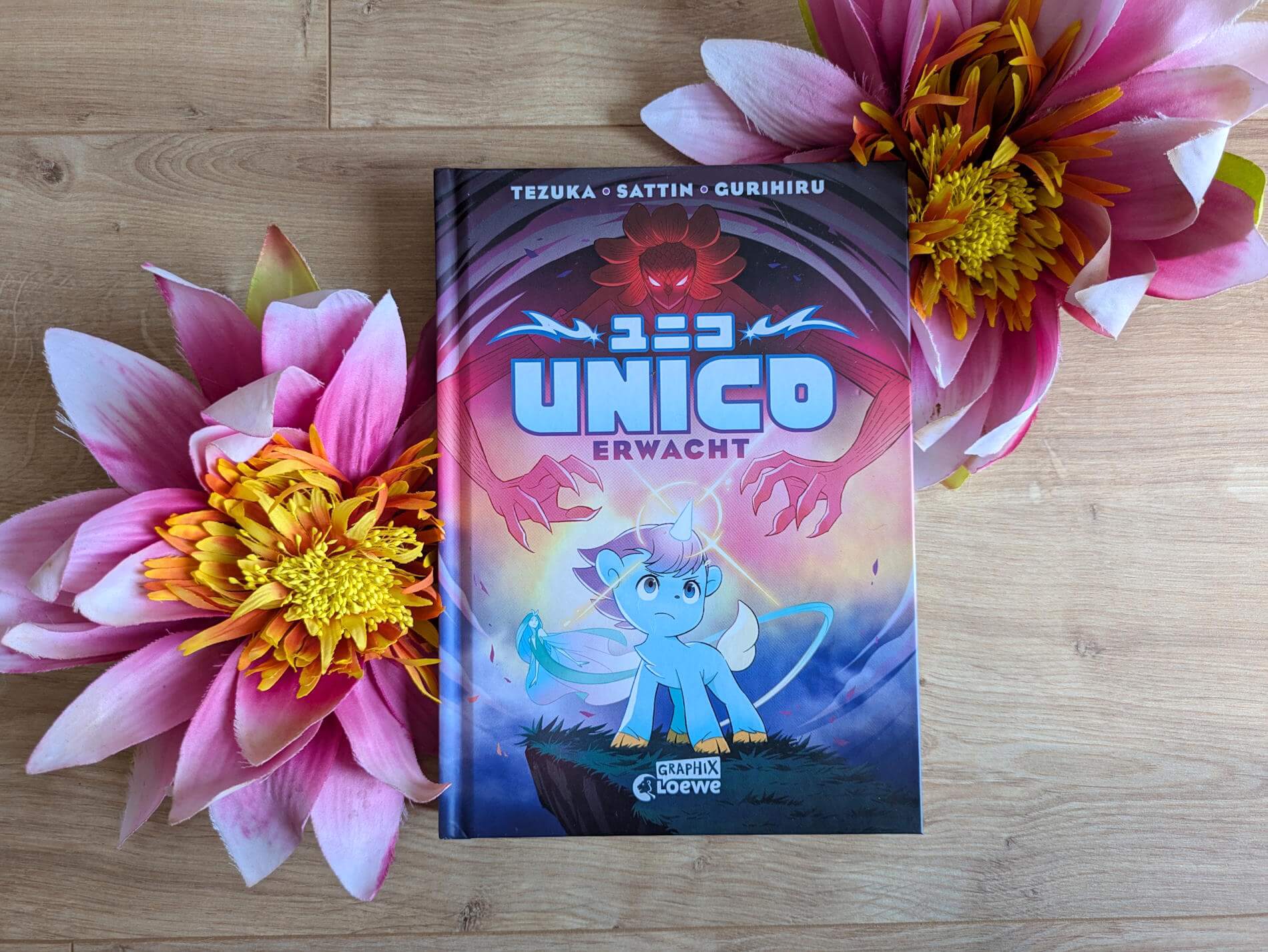 Einhorn Anime- und Comic-Serie: Unico erwacht (Band 1) - Mutter & Söhnchen