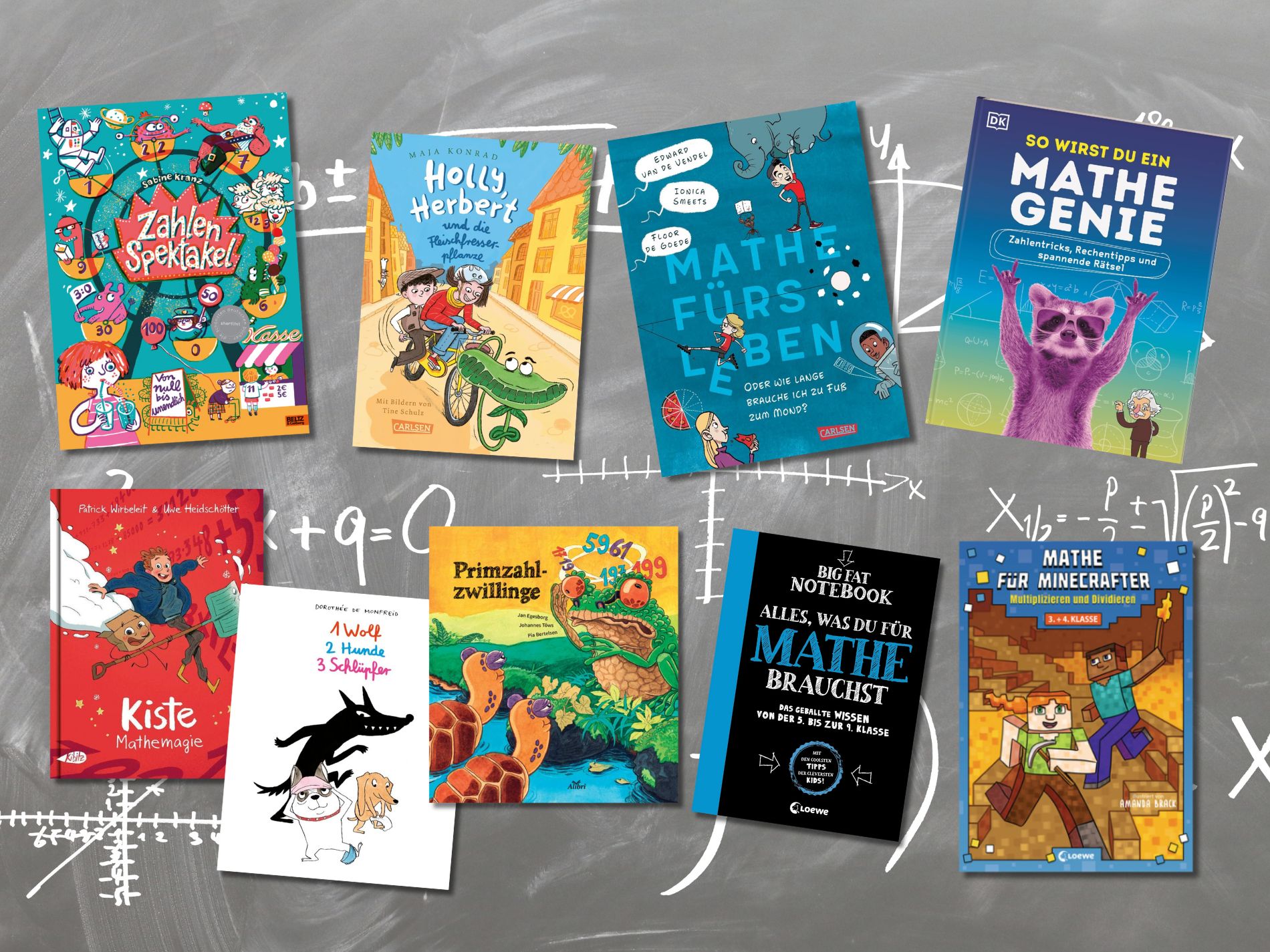 9 Kinderbücher rund um Zahlen, Rechnen & Mathe ab 2 Jahre - Mutter ...
